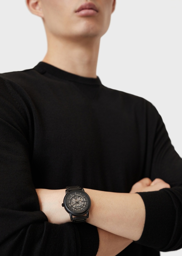 机械腕表 | 时尚腕表-男士 | Emporio Armani®中国官网